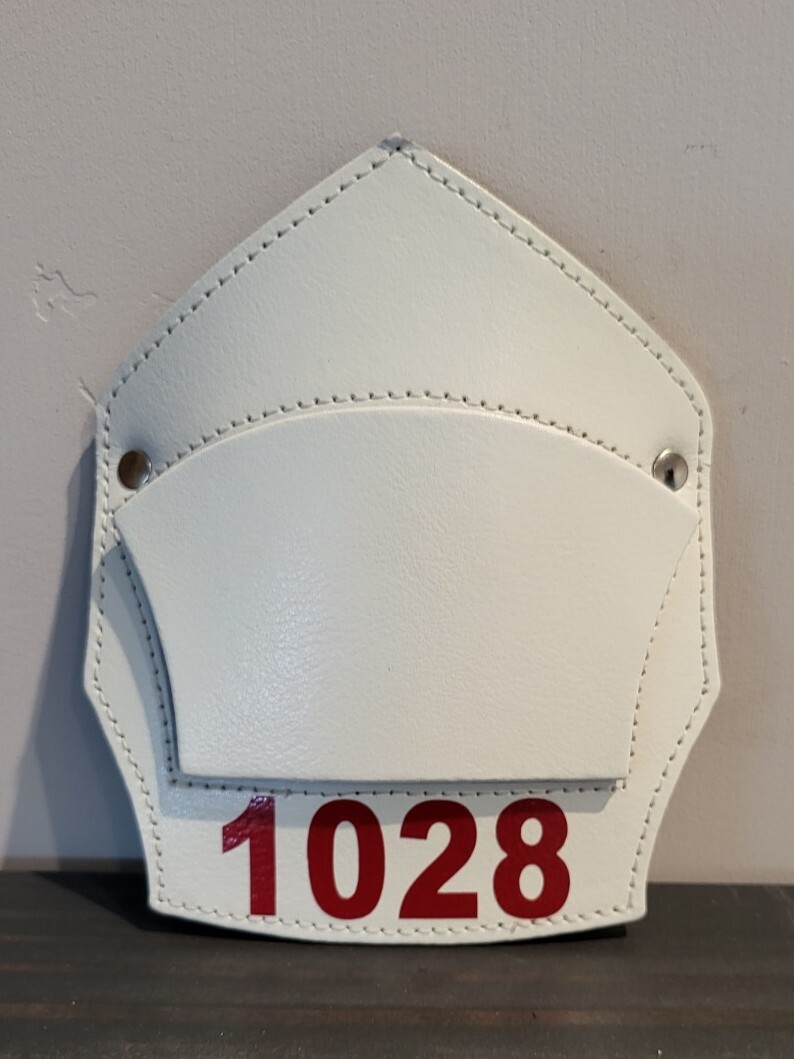 Fire Helmet Shield Outline