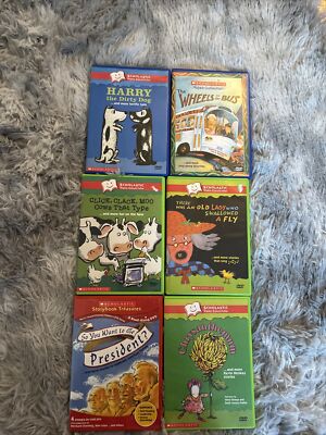 Lot Of 6 Scholastic video collection DVDs Preowned | eBay