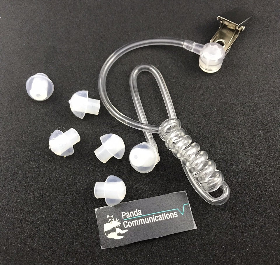 3.5mm Listen Only Headset w/6 EarTips Uniden SDS100 BCD436 396T 396XT ...