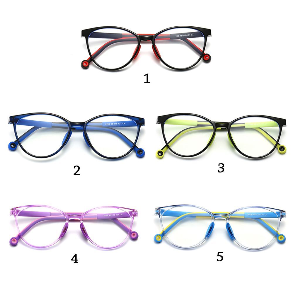 Classes Comfortable Eyeglasses Anti-blue Light Kids Glasses Ultra Light ...