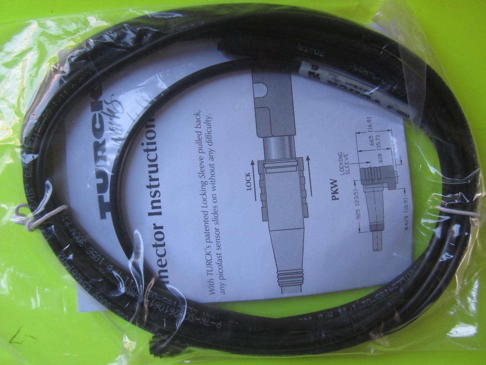 NEW TURCK PKG 3Z-3-PSG 3/S760/S771 id U0896-36 | eBay