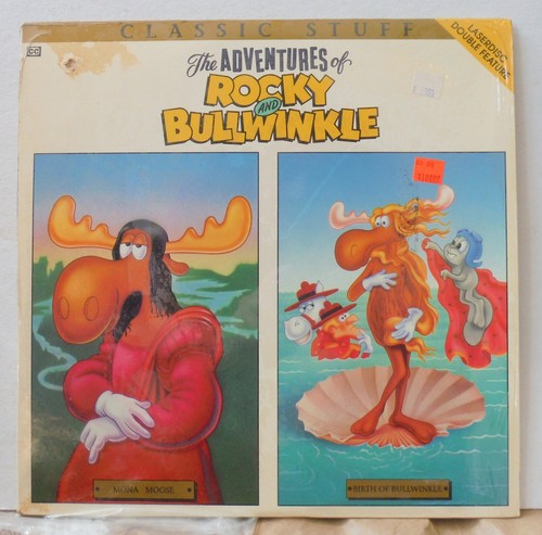 The Adventures of Rocky & Bullwinkle Mona Moose Laserdisc Extended Play ...