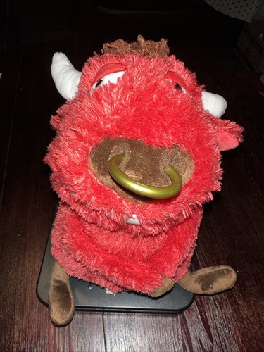Hallmark 10" Plush El Toro of Love Valentines Day Talking Singing Bull ...