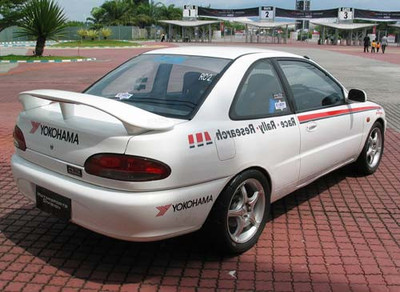 for JDM Mitsubishi Mirage asti COUPE Cyborg R Mivec Spoiler CA1A colt ...