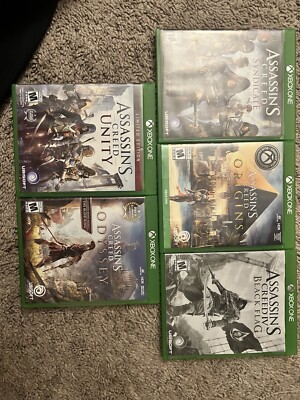 Assassin’s Creed Collection.,AcBF , Unity, Syndicate, Unity, Origins ...