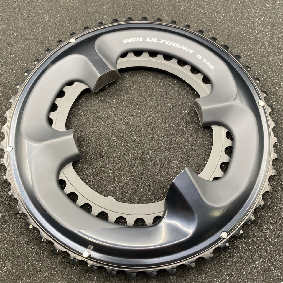 Shimano Ultegra 8000 R8000 11 Speed Chainrings Ring Set 50/34 Gearing ...