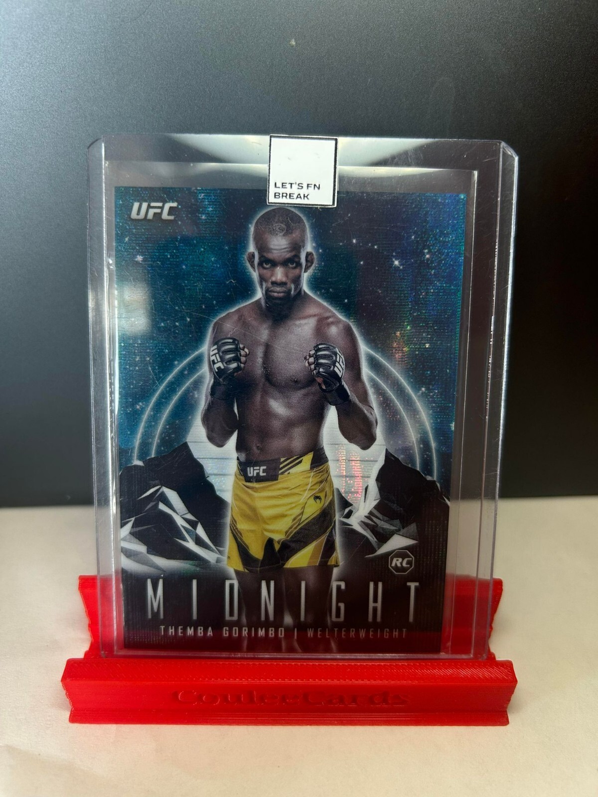 Themba Gorimbo 2024 Topps Midnight UFC #99 Moon Beam Price Guide ...