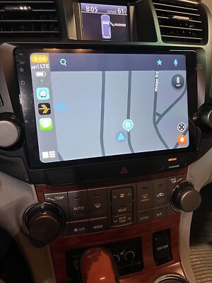 For 2008-2012 Toyota Highlander Apple Carplay Car Radio Android 12 GPS 2+32G JBL | eBay