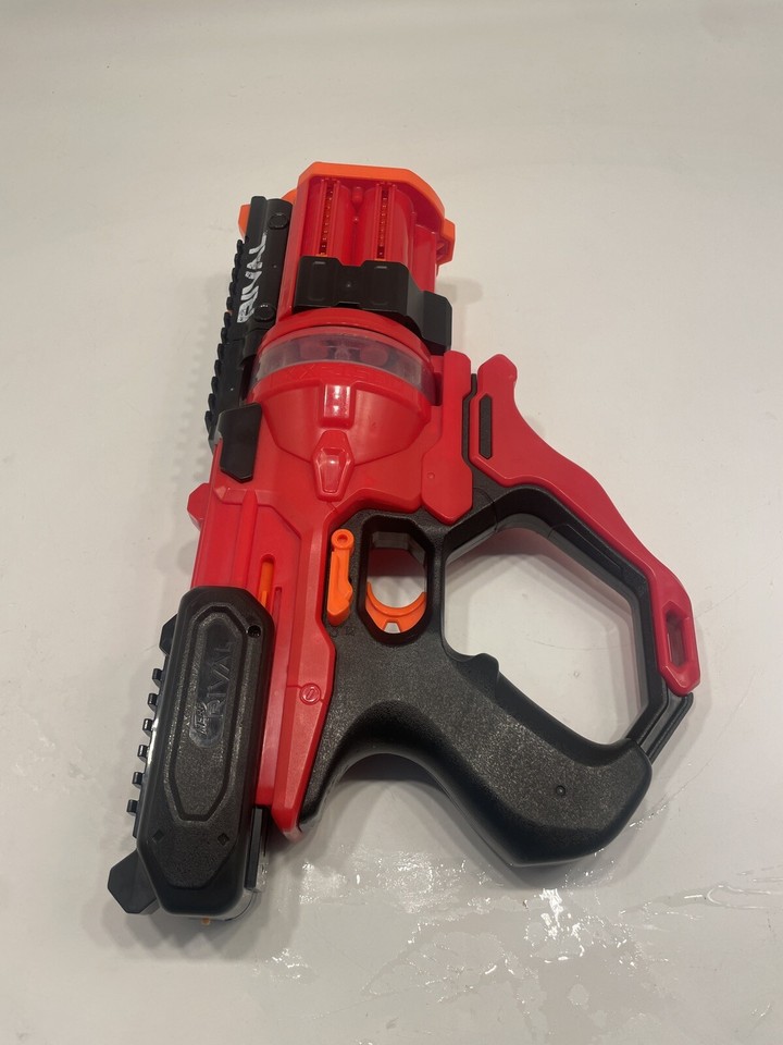 Nerf Rival Roundhouse XX-1500 Red Pistol Ball Gun Hasbro Black | eBay