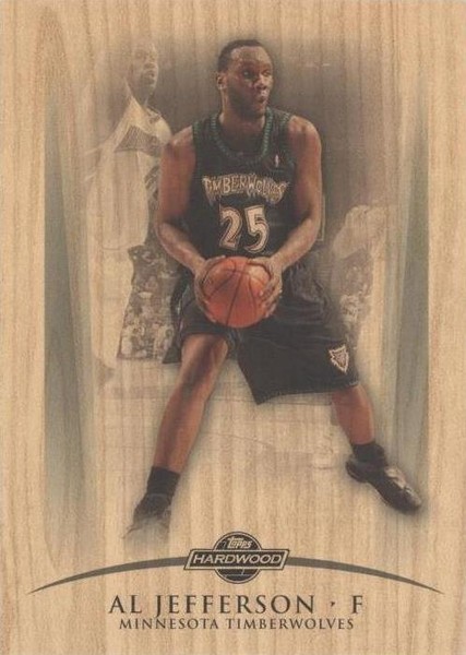 2008-09 Topps Hardwood - Wood #36 Al Jefferson /299 for sale online | eBay