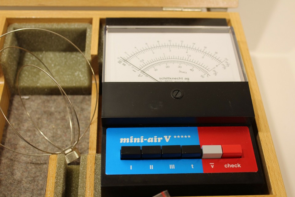 Schiltknecht ThermoAir2 Air flow measurement tool complete NEW | eBay