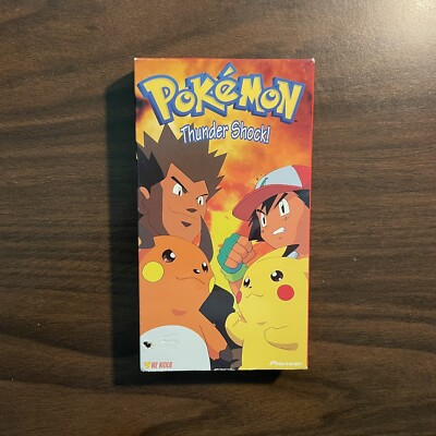 VHS TAPES - POKEMON - THUNDER SHOCK! - GOOD CONDITION | eBay