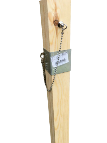 Wooden Extendable Washing Line Prop Pole UK Handmade NaturalWood ...