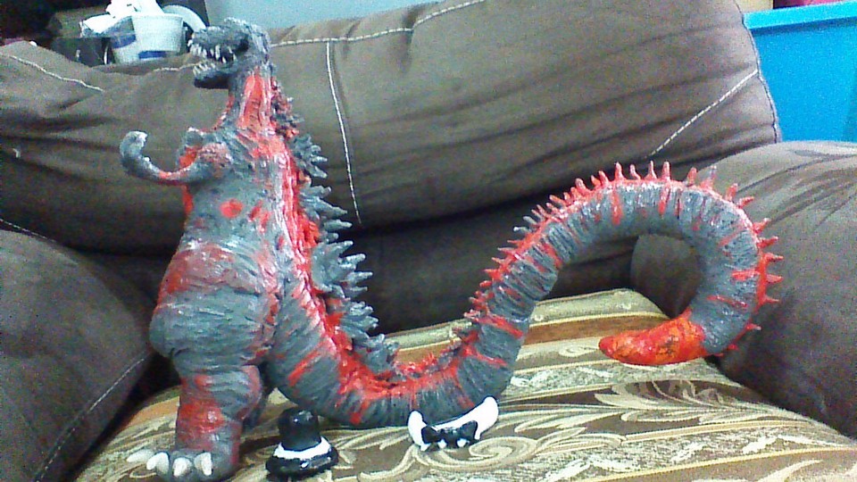 Shin Godzilla custom sculpture . Please, read the description | eBay