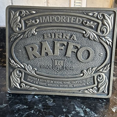 Vintage Raffo Italian Beer Peroni Plastic Wall Or Counter Sign | eBay