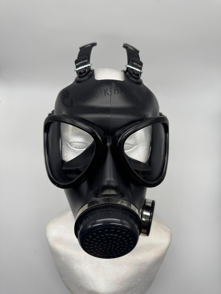 M87 Full Face Gas Mask Heavy Rubber Respirator 40mm RD40 Port Wide View ...