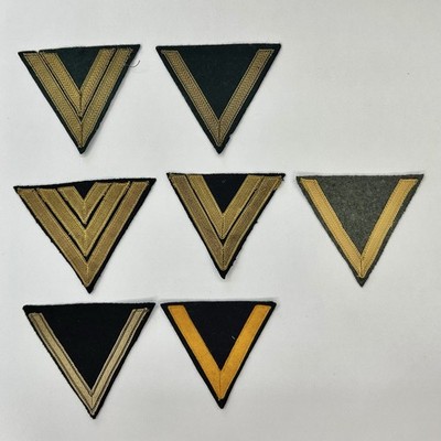 Lot of 7, German Military Rank Patches | eBay