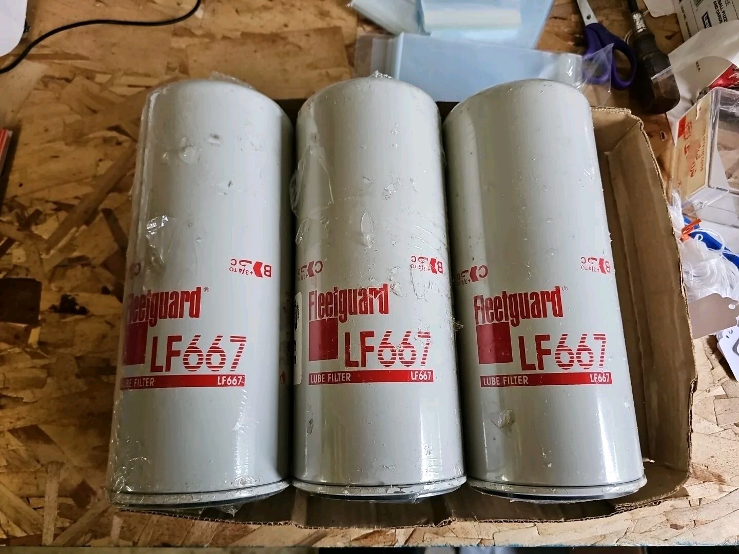 FLEETGUARD LF667 - cross reference oil filters | oilfilter ...