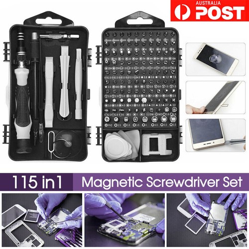 115 IN 1 Precision Screwdriver Set Torx Computer PC Phone Watch Repair ...