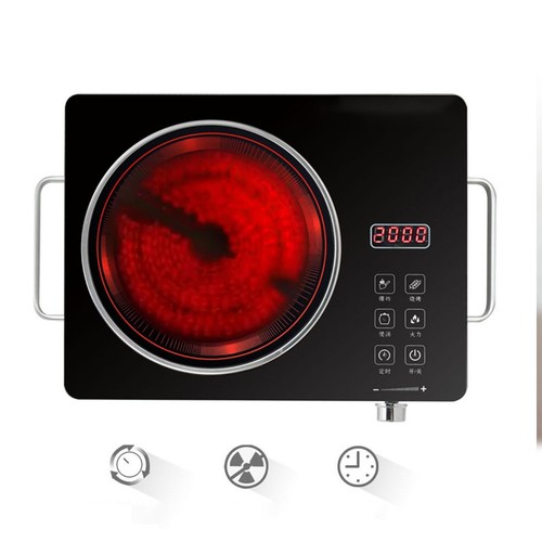 Electric Infrared 2200W Portable Cooktop Burner Countertop Cooker Hot ...