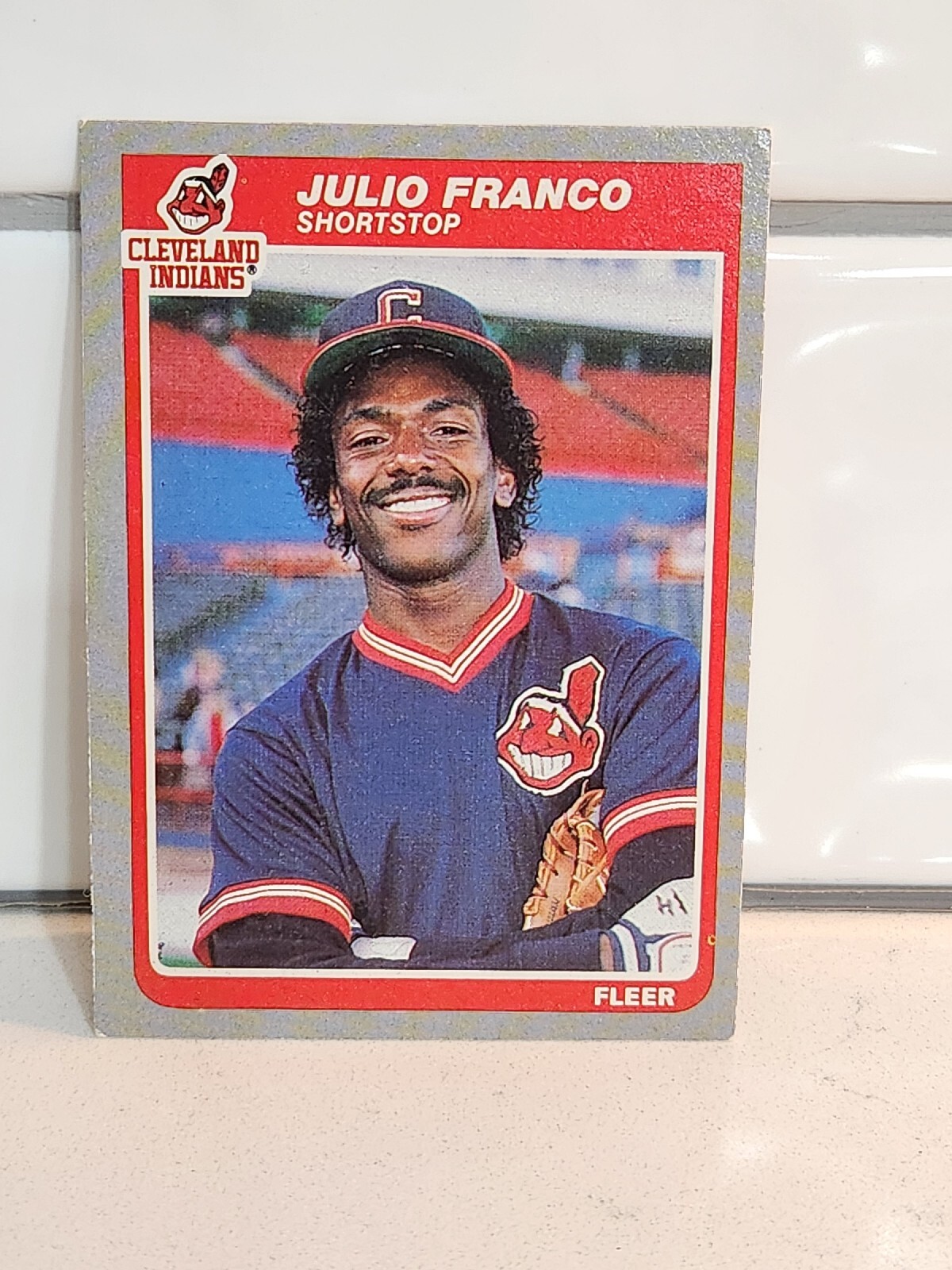 JULIO FRANCO 1985 FLEER Card #448 Cleveland Indians | eBay