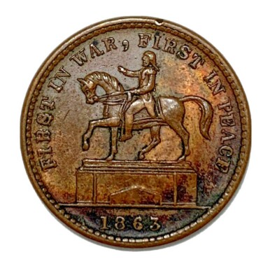 "First in War, First in Peace"/"Union For Ever" Fuld 174/272 Civil War ...