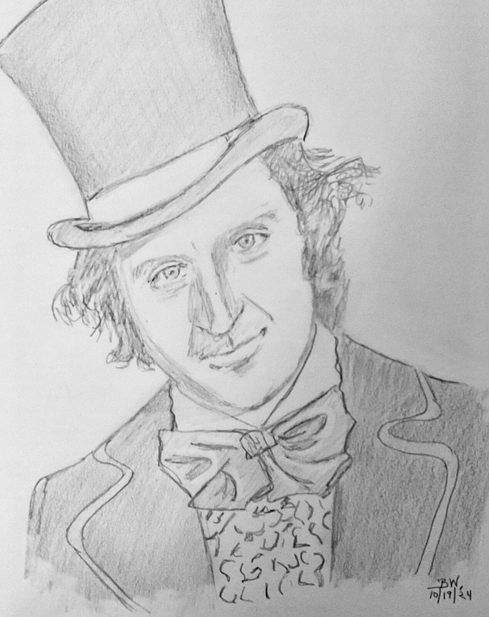 Willly Wonka Drawings Clipart Best