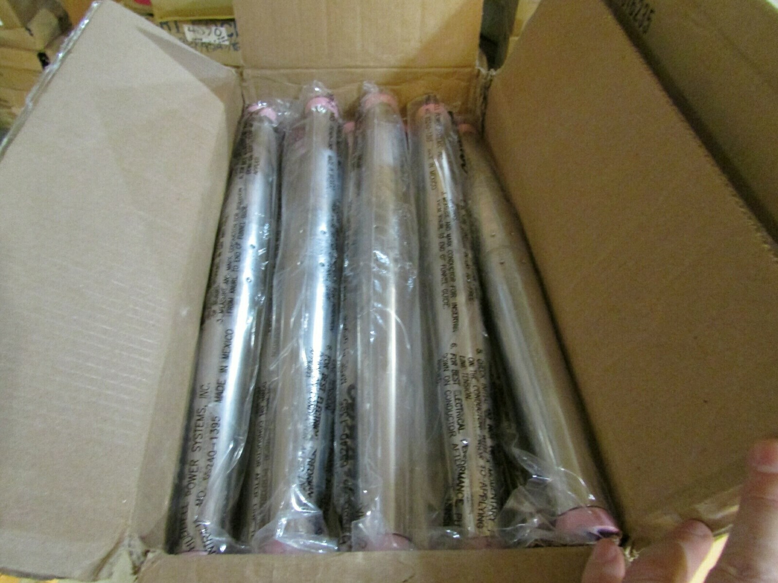 New Hubbell Automatic Overhead Line Splice for 4/0 AAC, AAAC ACSR ...