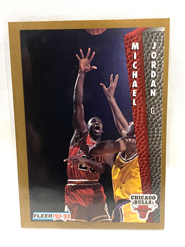 1992 92-93 Fleer Michael Jordan #32, Chicago Bulls, HOF | eBay