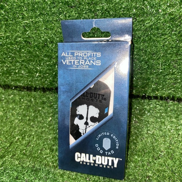Call of Duty Ghosts Dog Tag Limited Edition 2013 Pre-release for sale ...