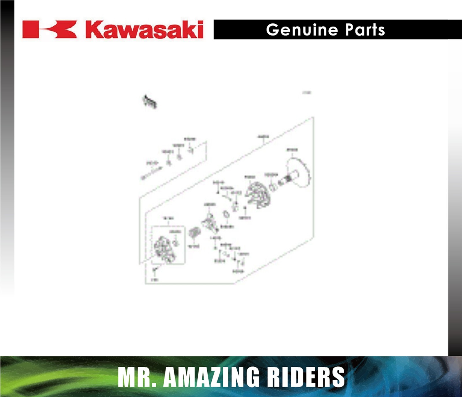 Kawasaki OEM Part 59302-1085 Sheave-comp for sale online | eBay