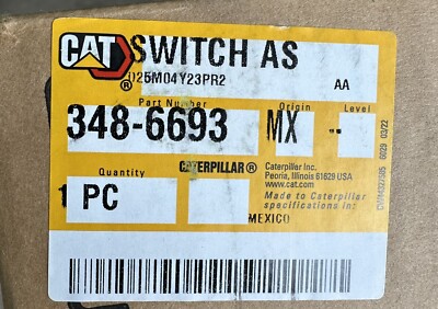 Brand New 348-6693 Caterpillar Multi Function Switch Suit Cat Machines ...