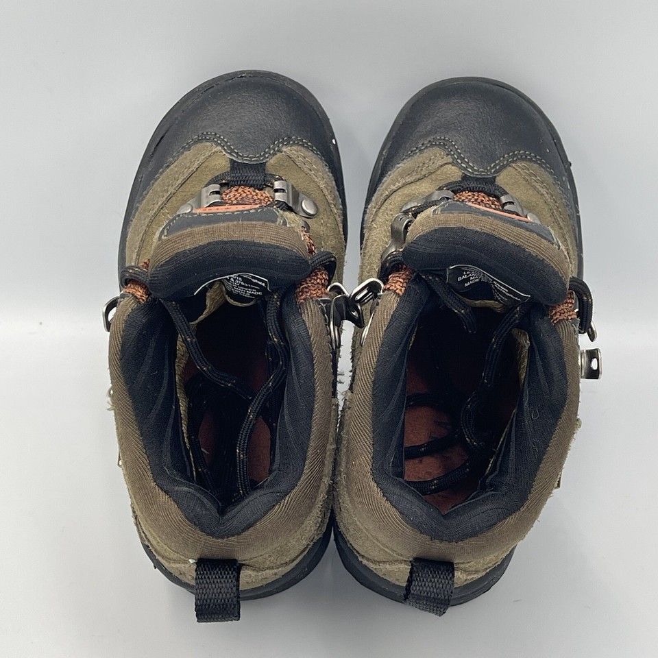 Bass Pro Shop Red Head Bone Dry Waterproof Leather Ankle Boots Kids ...