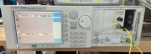 🔥Agilent HP 81682A/8164a Tunable Laser Combo 1456-1584nm w/ Opt. 72 ...