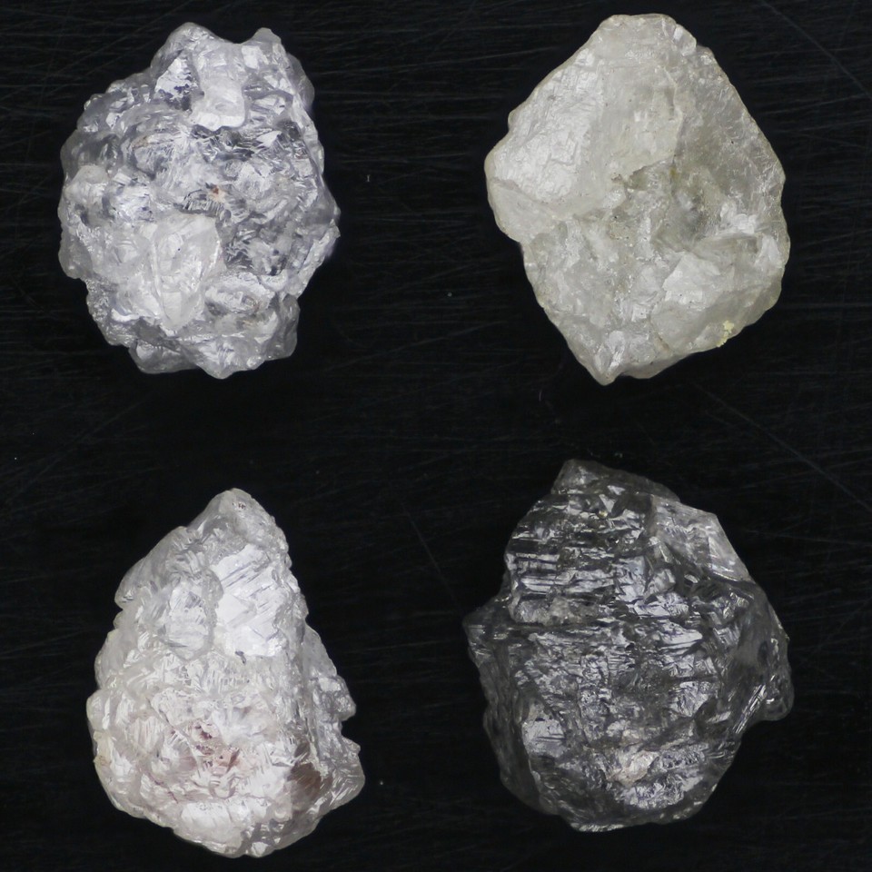 Natural Rough Loose 2.97CT Mine Diamond, Brown Uncut Diamond, 5.00MM ...