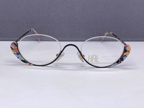HAL Eyeglasses Womens Reading Glasses Small Multicolor Vintage Retro ...