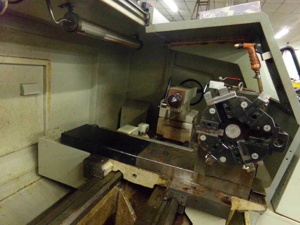 26" X 60" KENT USA CNC LATHE W/ 6 TURRET TOOL CHANGER: STOCK #80256 | eBay