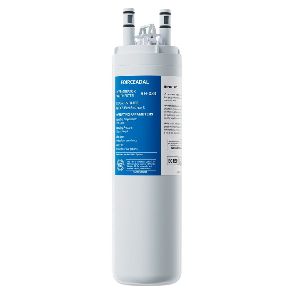 2-8PACK FOR Frigdaire WF3CB PureSource 3 Refrigerator Water Filter New ...