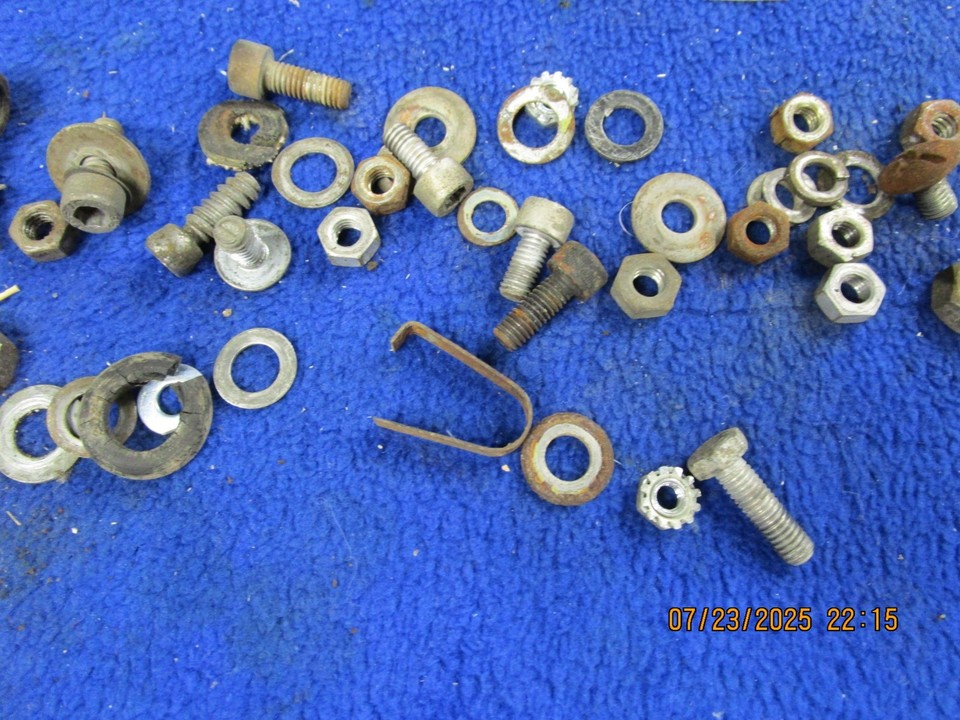 BMW Airhead Parts Lot R100 R100RS R80 R75 KICKSTAND GRIP AXLEClamps ...