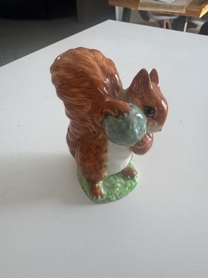 Vintage Beatrix Potter F. Warne Squirrel Nutkin Figurine BESWICK ...