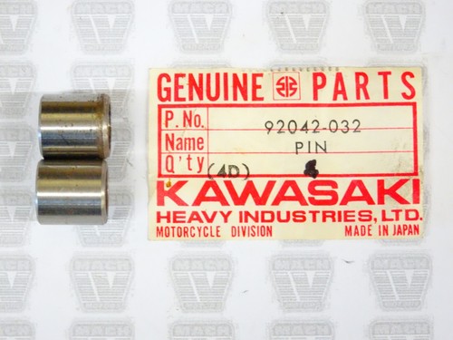 Kawasaki NOS NEW 92042-032 Dowel Pin 14mm (2) KL KZ KLF KLT KLX VN ZX ...