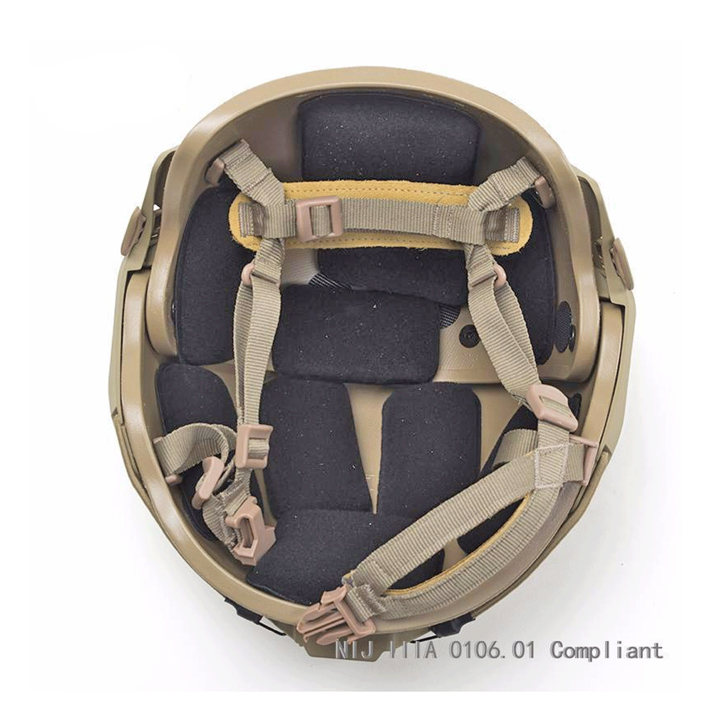 NEW Large Vented Air Frame NIJ LVL IIIA 3A Ballistic Helmet DEVGRU Fast ...