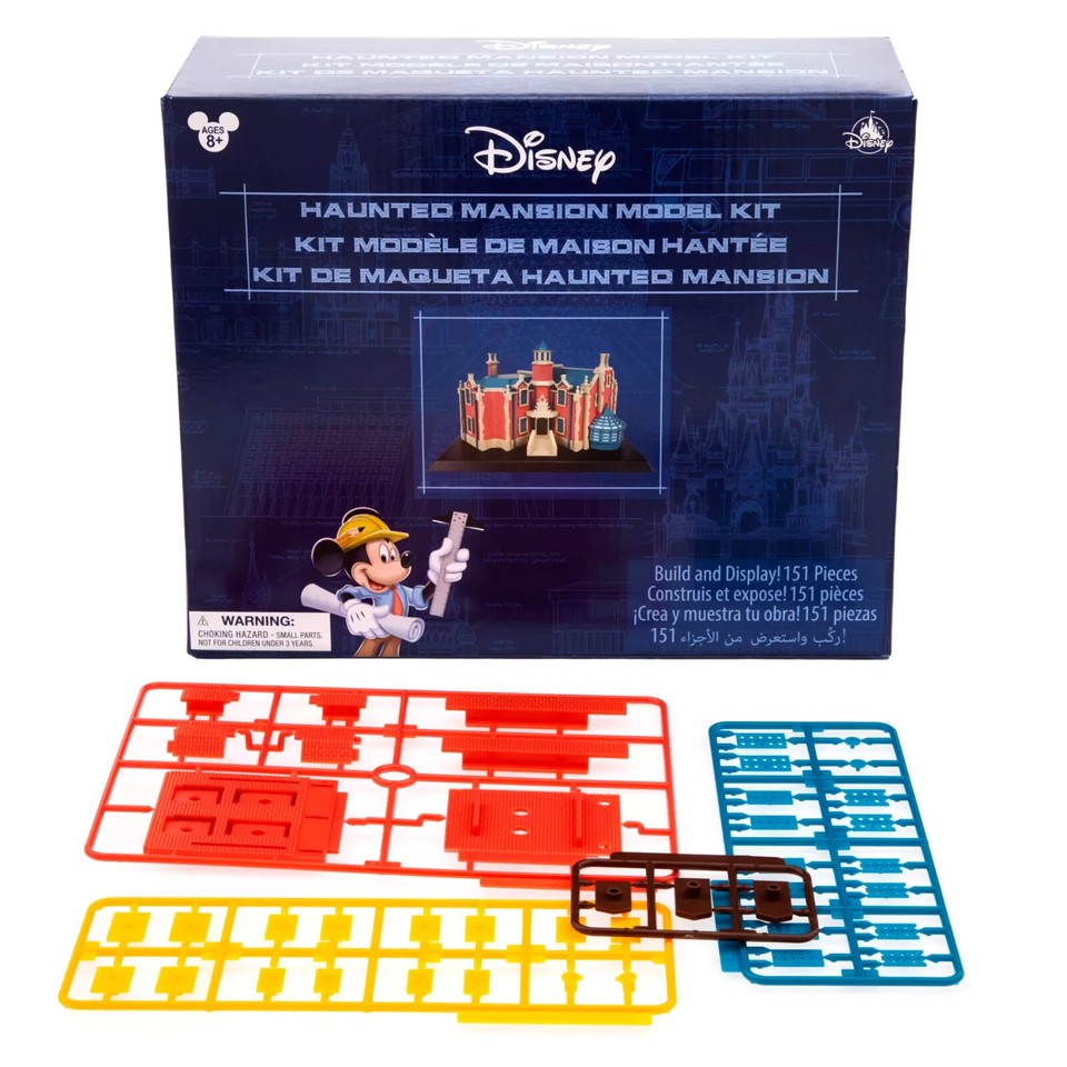 Disney Parks Disney World Haunted Mansion Model Kit Build & Display | eBay