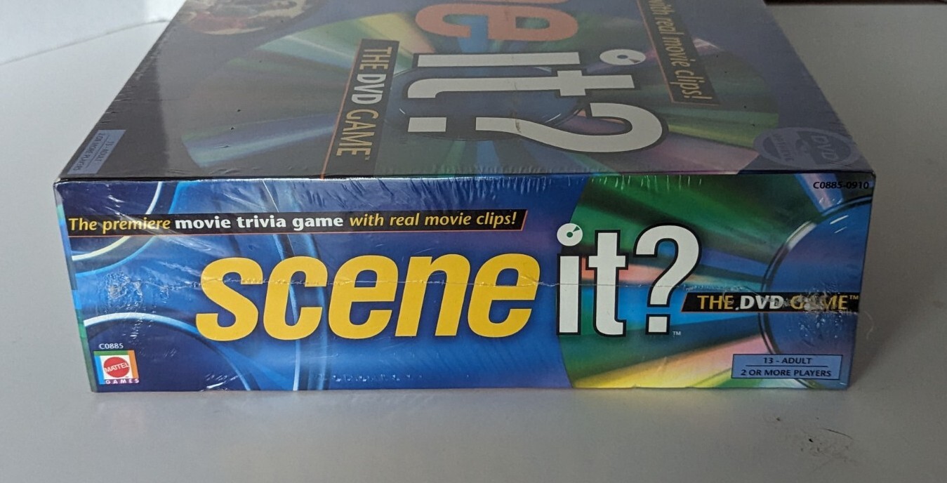 Scene It? Movie Trivia 1st Edition DVD Game Mattel 2003 for sale online ...