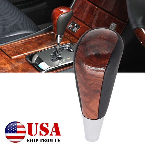 Black Wood Gear Shift Knob For Toyota Tundra Camry Tacoma 4Runner Rav4 ...