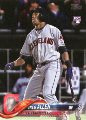2018 Topps #99 Greg Allen RC - Cleveland Indians | eBay