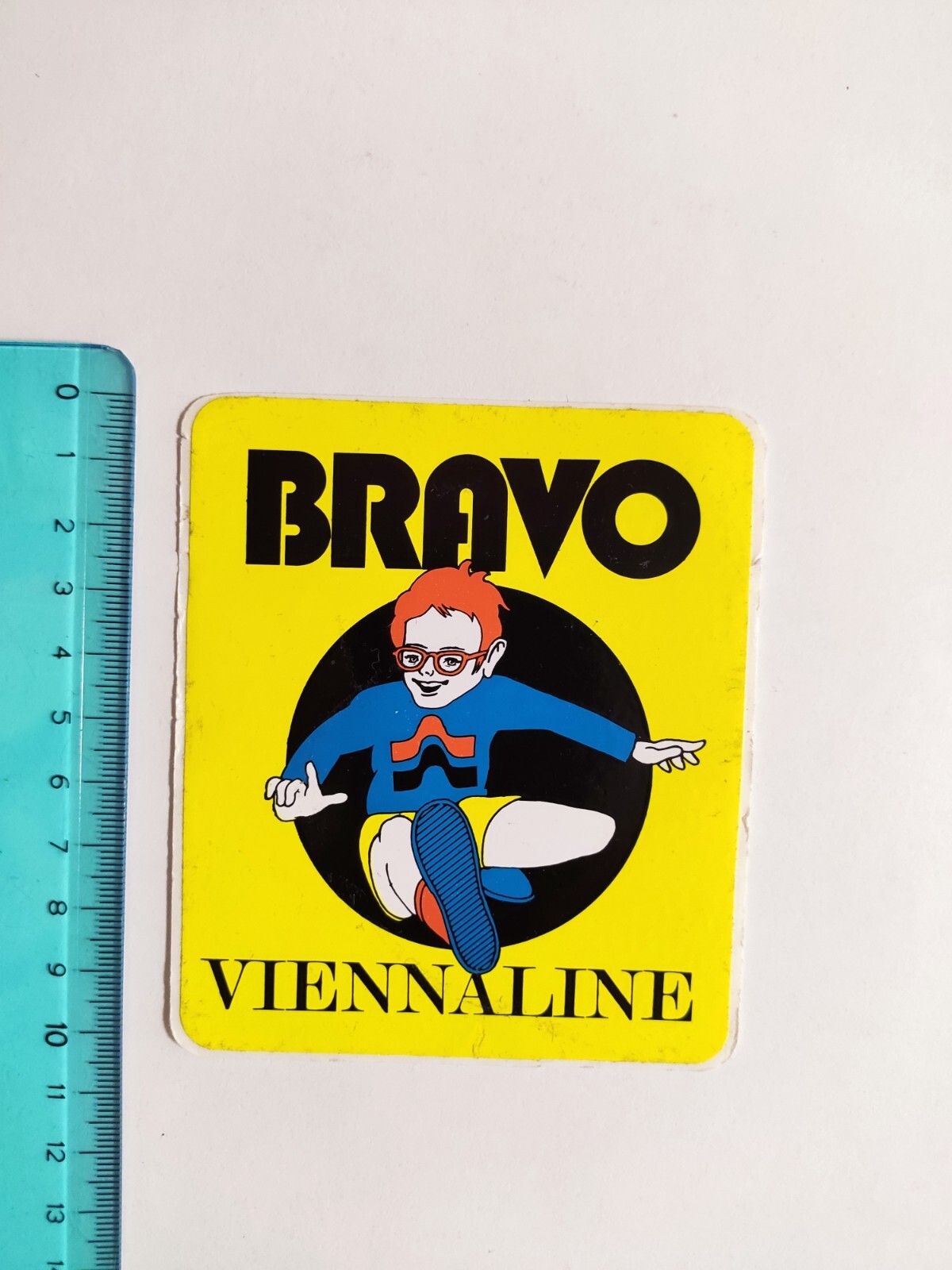Adhesive Bravo for Viennaline Sticker Autocollant Vintage 80s Original ...