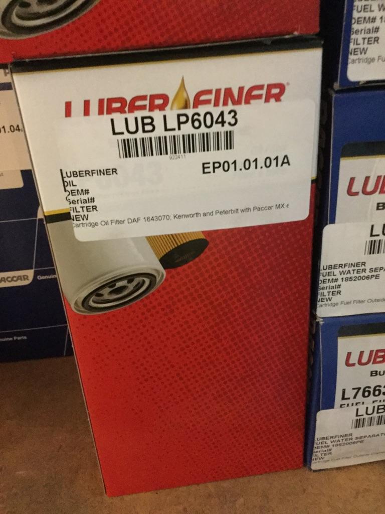 LUBERFINER LP6043 - cross reference oil filters | oilfilter ...