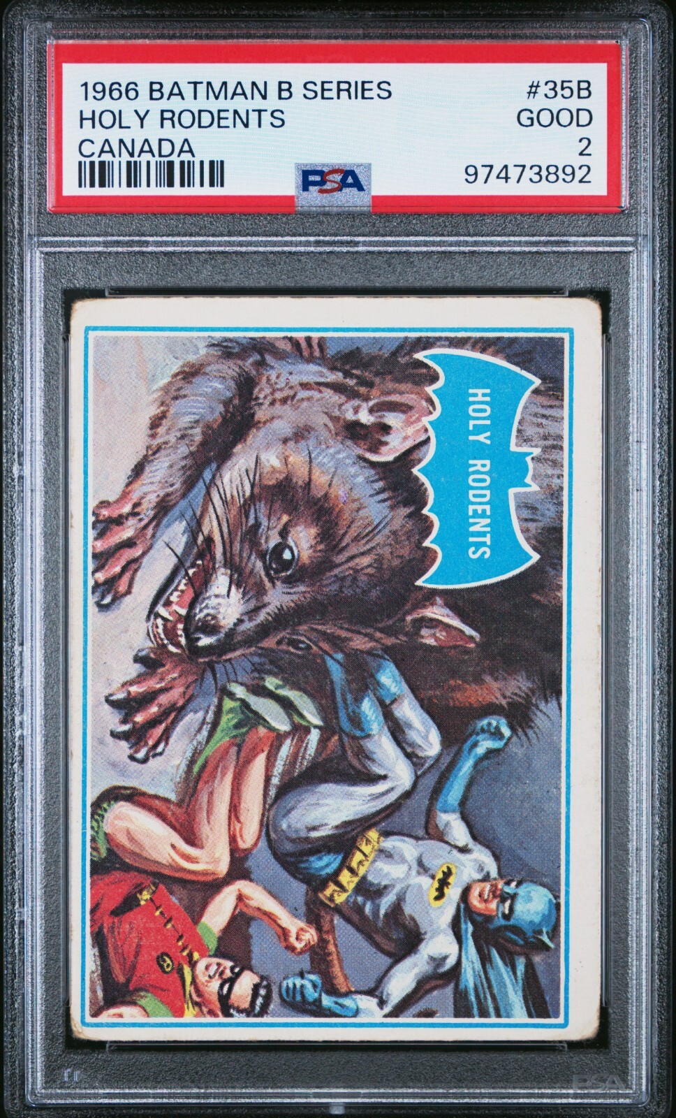 1966 BATMAN B SERIES CANADA 34B A FATAL JOUST PSA 2 | eBay