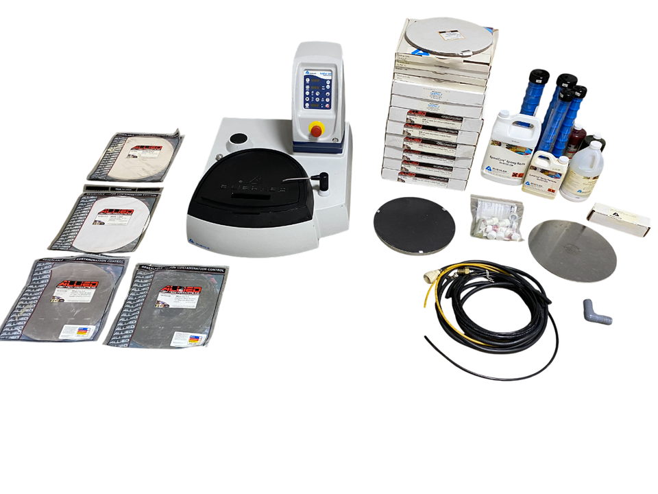 Buehler EcoMet 300 and MetaServ 250 Semi-Automatic Grinder Polisher ...